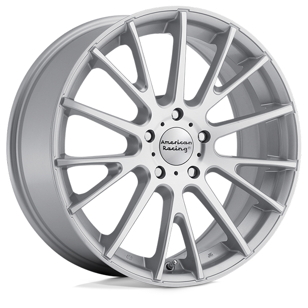 American Racing Wheels AR904 Bright Silver Machined Face