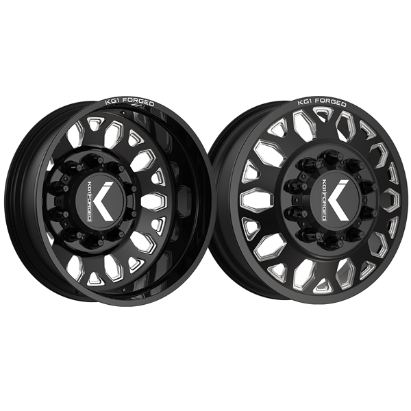 KG1 Forged Dually KD002 Honor-D Gloss Black Milled