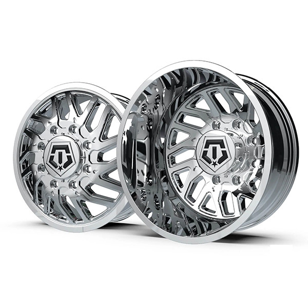 TIS Dually Front 544C - Chrome | 20x8.25 127mm | 8x200