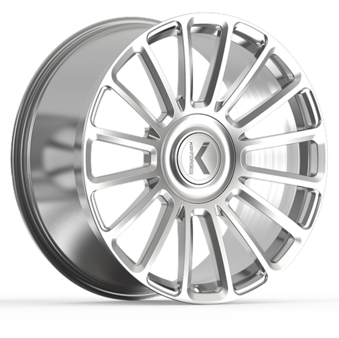 KG1 Forged KL010 Victor-L Wheels Brushed